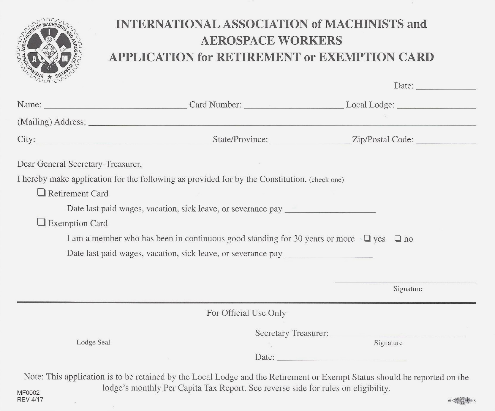 Retiree Membership | National Federation of Federal Employees