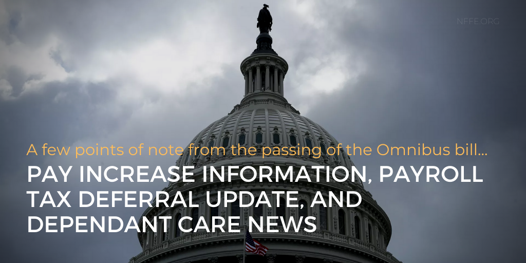 2021 Omnibus Bill Passes, NFFE’s Work Continues
