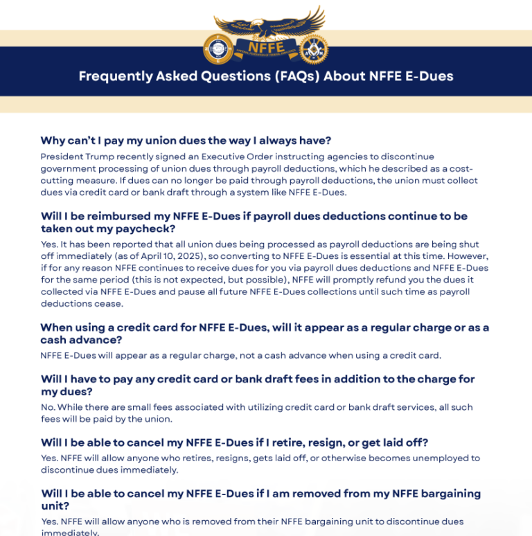 Join NFFE | National Federation of Federal Employees